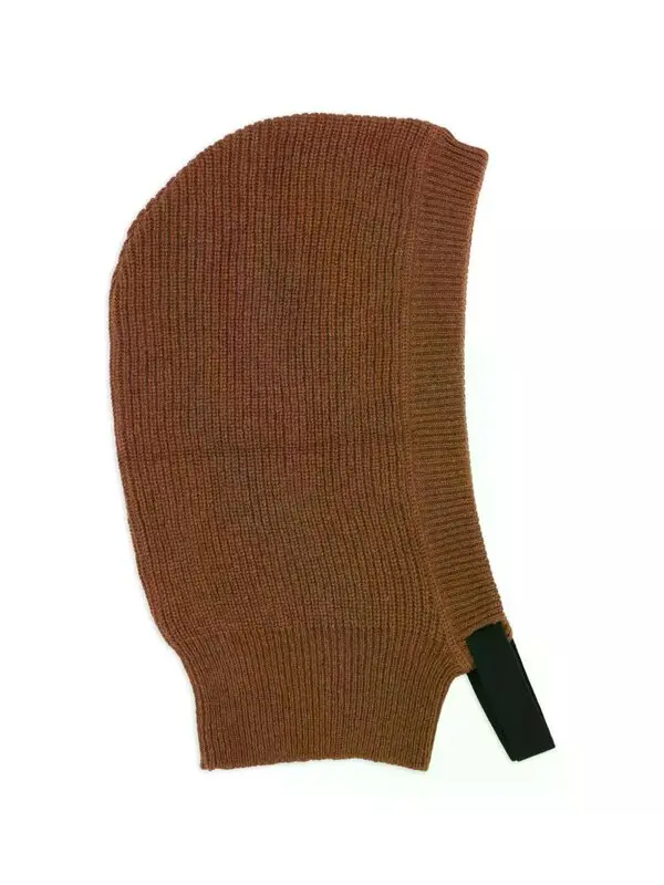 MARGARET HOWELL Knitted Balaclava - Brown