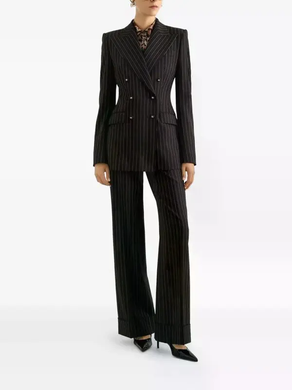 Dolce & Gabbana Striped Double-breasted Jacket