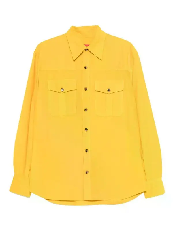 Isaia Chest-pocket Shirt