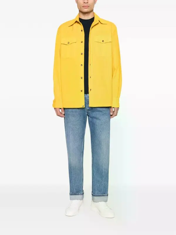 Isaia Chest-pocket Shirt