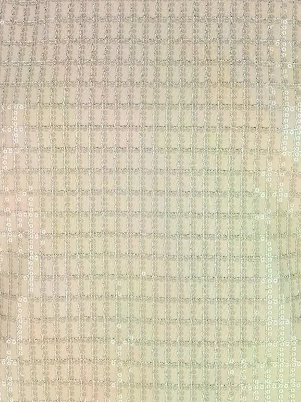 Brunello Cucinelli Sequin-embellished Grid Top