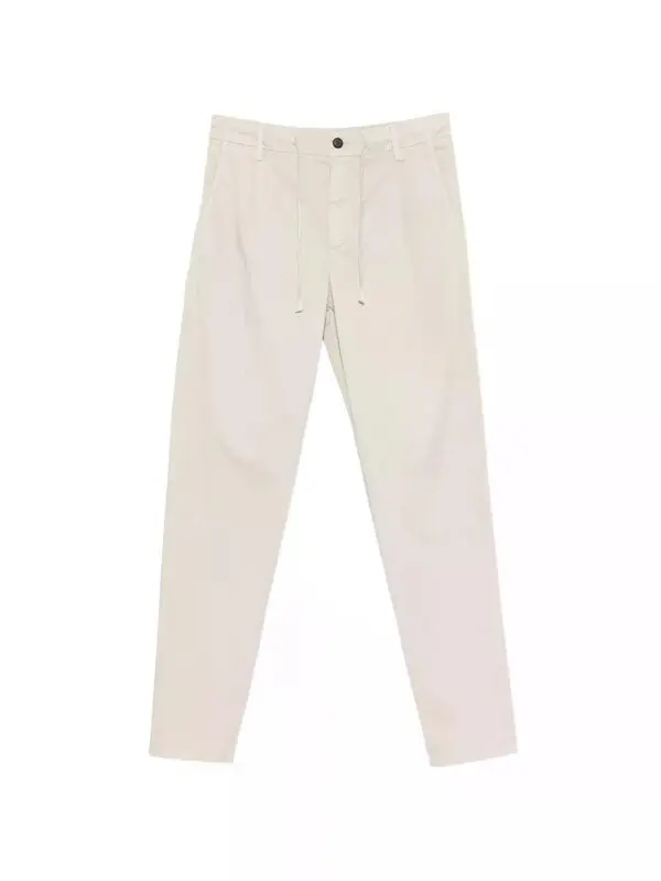 Eleventy Pleated Trousers - Neutrals