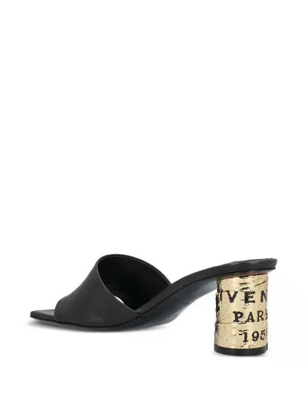 Givenchy Logo-embossed Leather Sandals