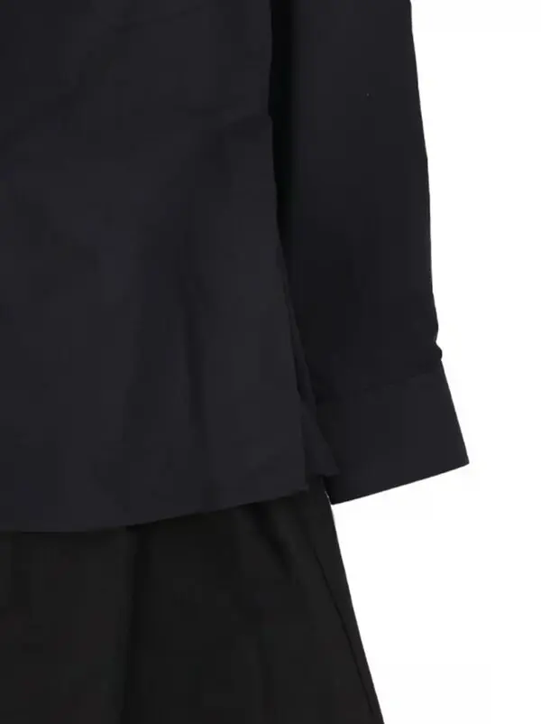 Alexander Wang Collared Organic Cotton Midi Dress
