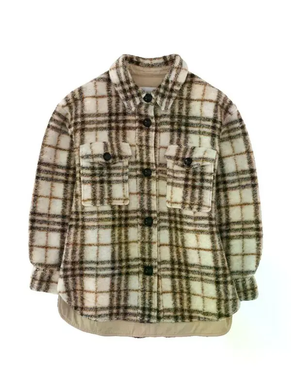 MARANT ETOILE Checked Shirt Jacket
