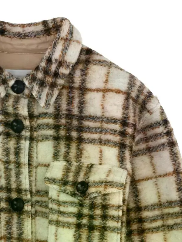MARANT ETOILE Checked Shirt Jacket