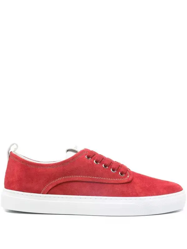 Givenchy Suede Sneakers - Red