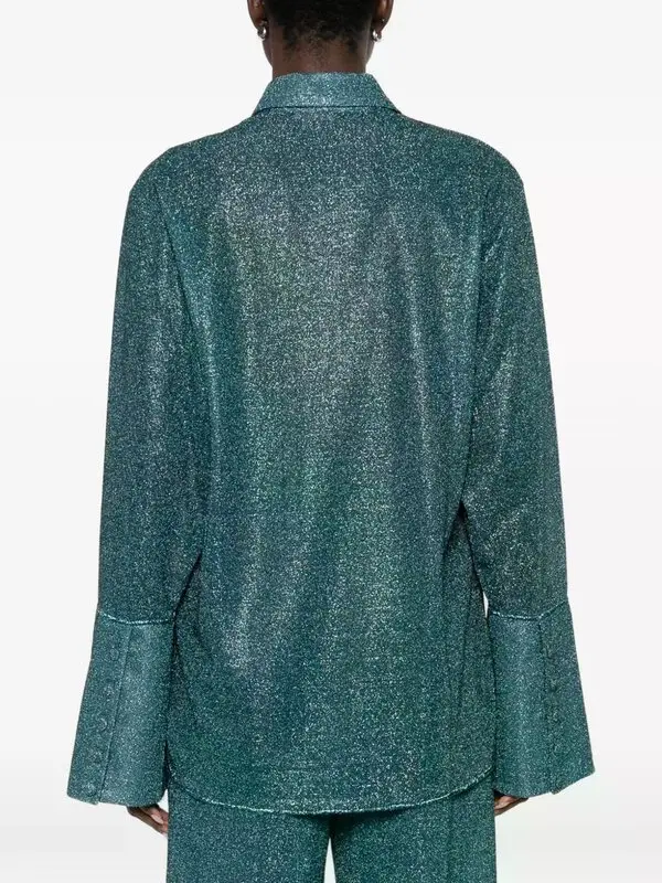 Oseree Lumière Flared Sleeve Shirt