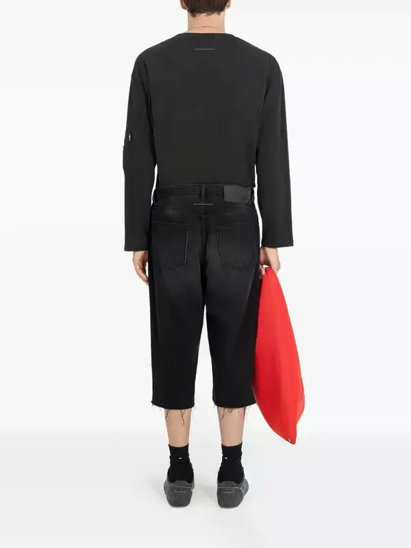 MAISON MARGIELA Frayed Denim Shorts
