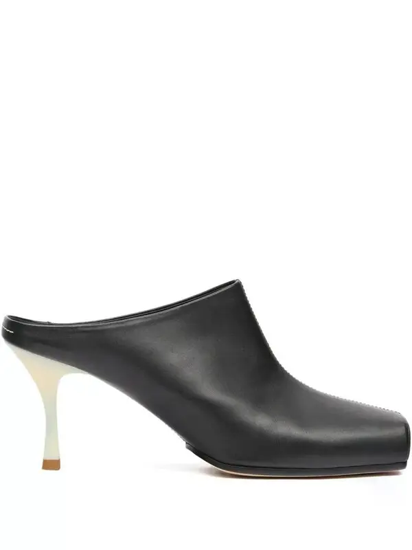 MAISON MARGIELA Square-toe Mules - Black