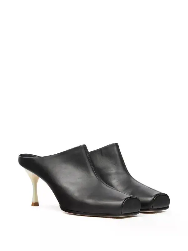 MAISON MARGIELA Square-toe Mules - Black
