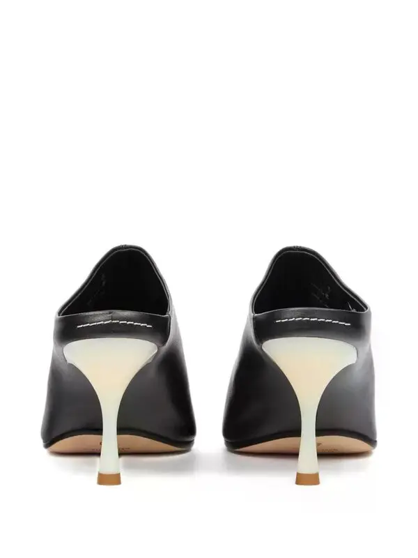 MAISON MARGIELA Square-toe Mules - Black