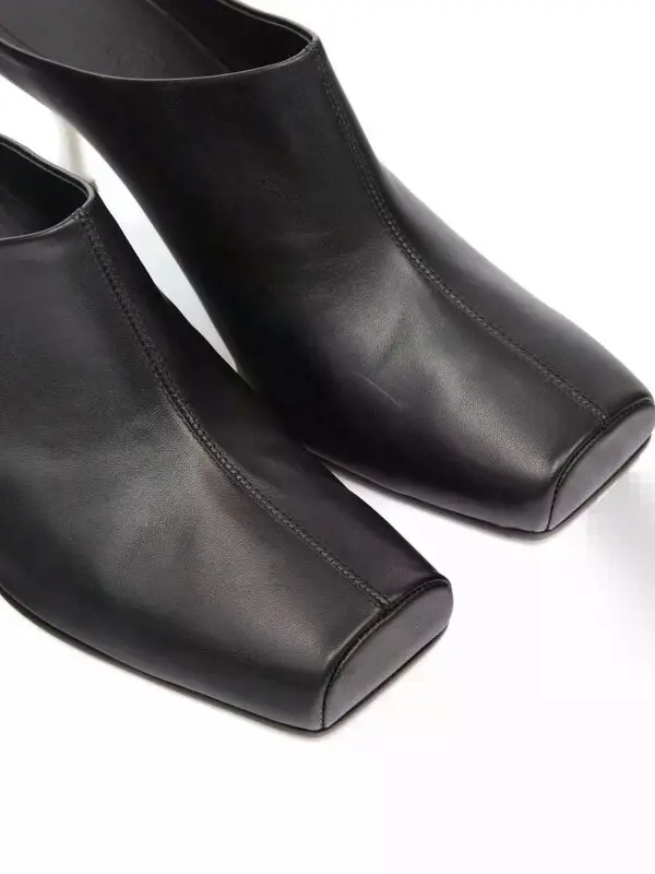 MAISON MARGIELA Square-toe Mules - Black