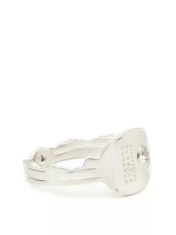 MAISON MARGIELA Finished Brass Key Cuff Bracelet