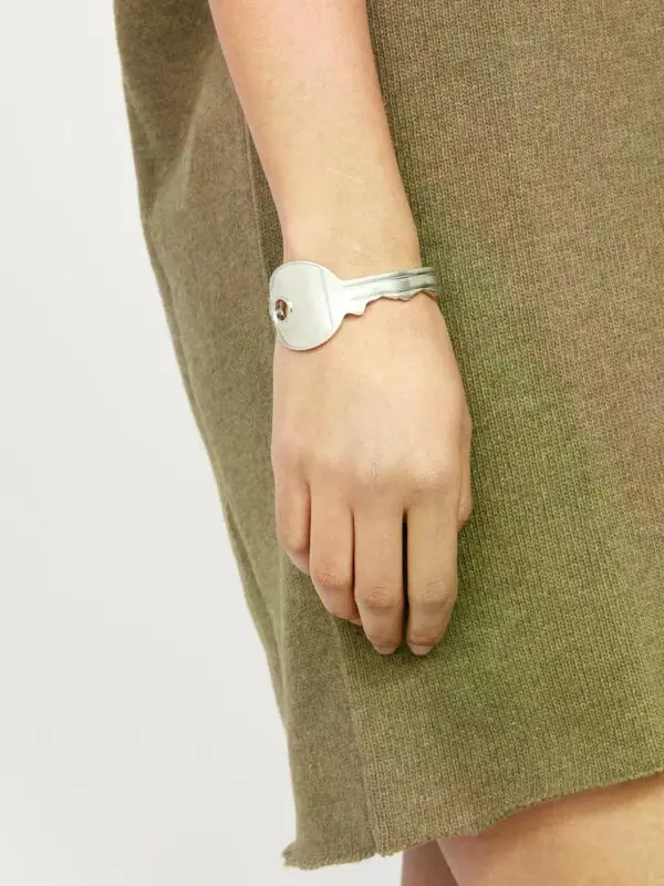 MAISON MARGIELA Finished Brass Key Cuff Bracelet