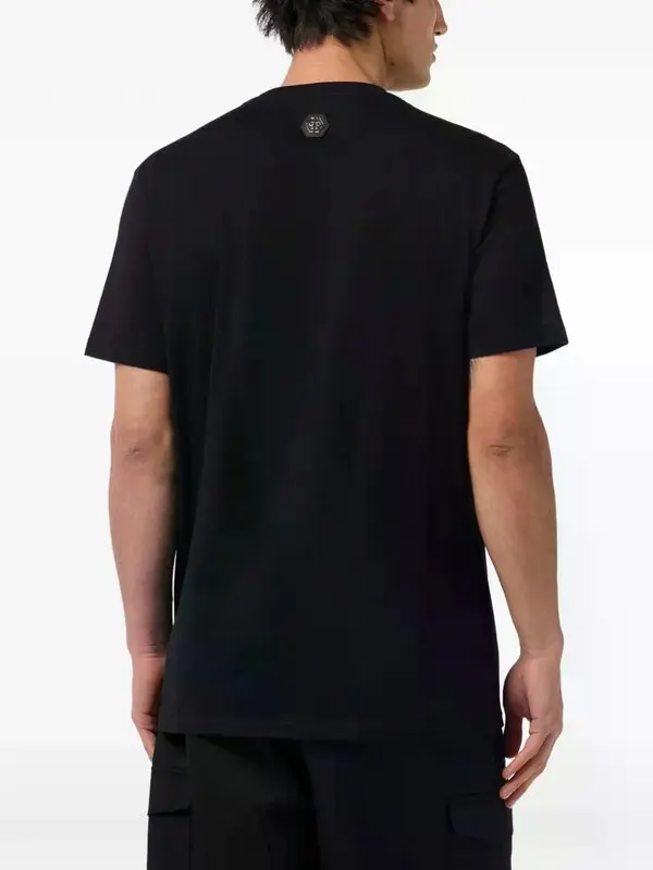 Philipp Plein Rhinestone-skull T-shirt