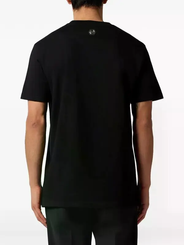 Philipp Plein Rhinestone-teddy T-shirt - Black