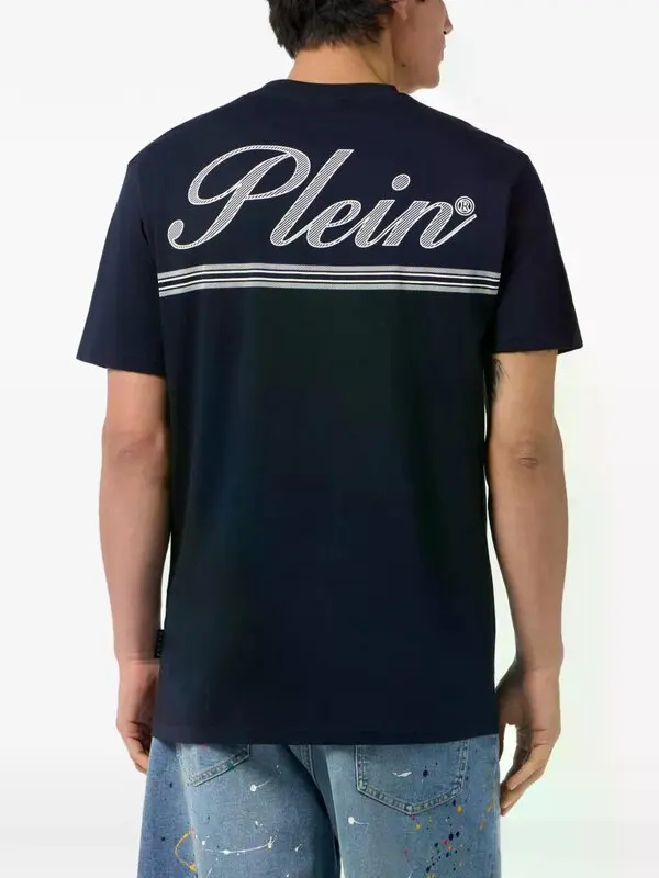 Philipp Plein Logo-patch T-shirt