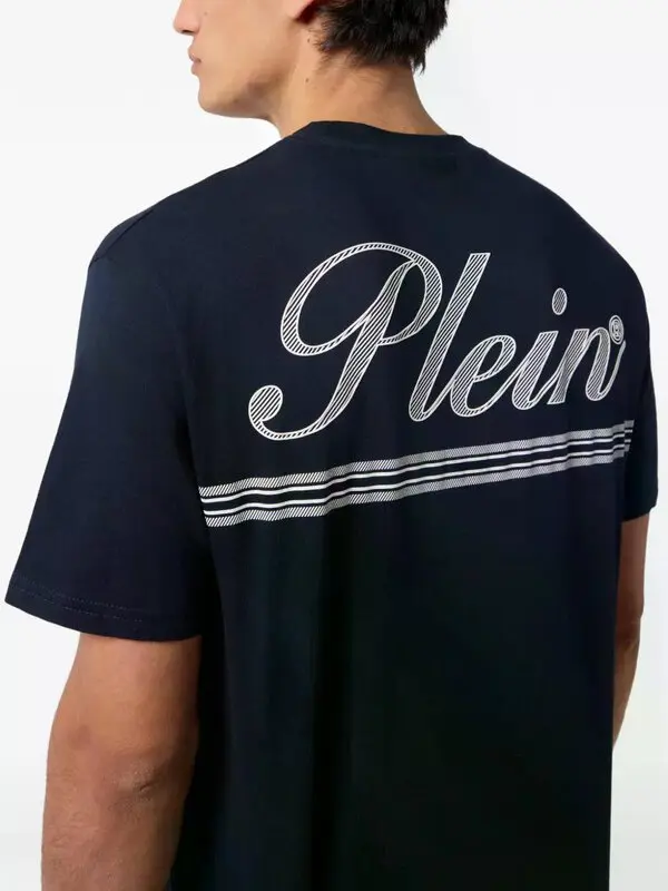 Philipp Plein Logo-patch T-shirt