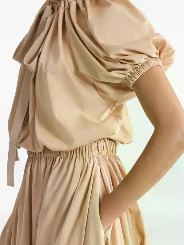PATOU Volume-ruffled Mini Dress