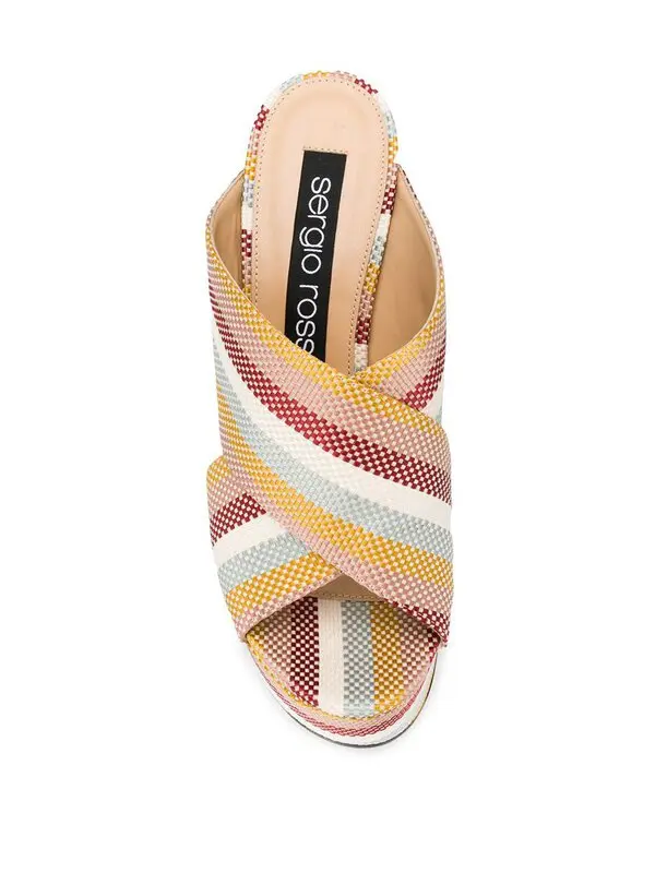 SERGIO ROSSI Wedge Heel Sandals