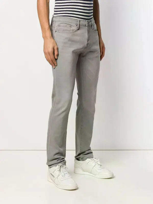 FRAME Slim Fit Long Jeans - Grey