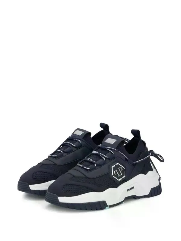 Philipp Plein Hexagon Low-top Sneakers - Blue