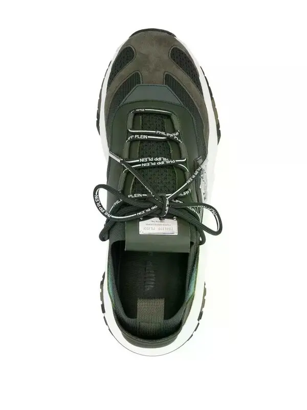 Philipp Plein Hexagon Low-top Sneakers - Green