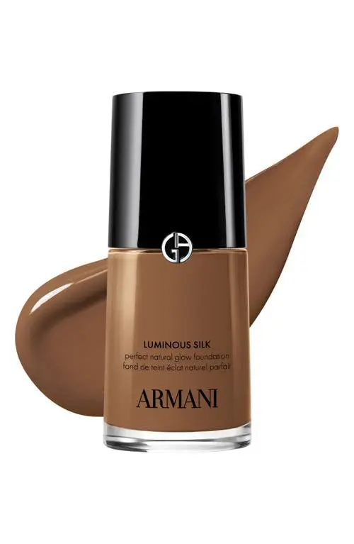 ARMANI BEAUTY Luminous Silk Natural Glow Blurring Foundation With 24-hour Wear - 13.8 Very Deep Warm Olive
