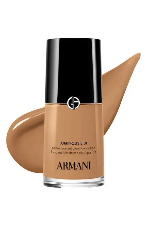 ARMANI BEAUTY Luminous Silk Natural Glow Blurring Foundation With 24-hour Wear - 7.6 Medium Tan Neutral Golden