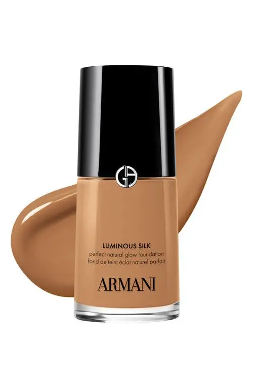 ARMANI BEAUTY Luminous Silk Natural Glow Blurring Foundation With 24-hour Wear - 8.6 Tan Neutral Golden