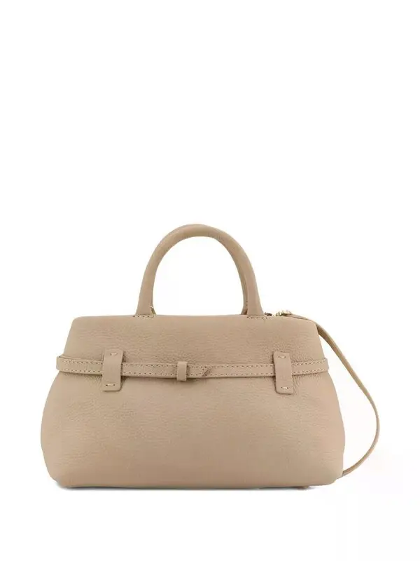 Manu Atelier Le Cambon Buckled Tote Bag - Neutrals