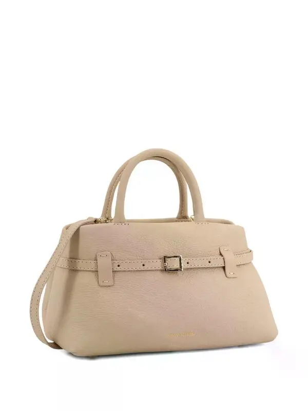 Manu Atelier Le Cambon Buckled Tote Bag - Neutrals