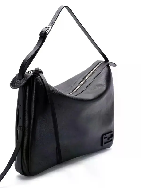 Fendi Grained Leather Shoulder Bag