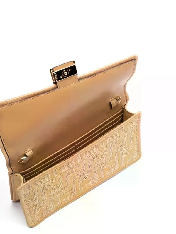 Fendi Baguette Monogrammed Wallet-on-chain