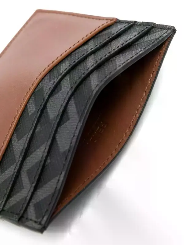 Fendi Ff Card Holder - Brown