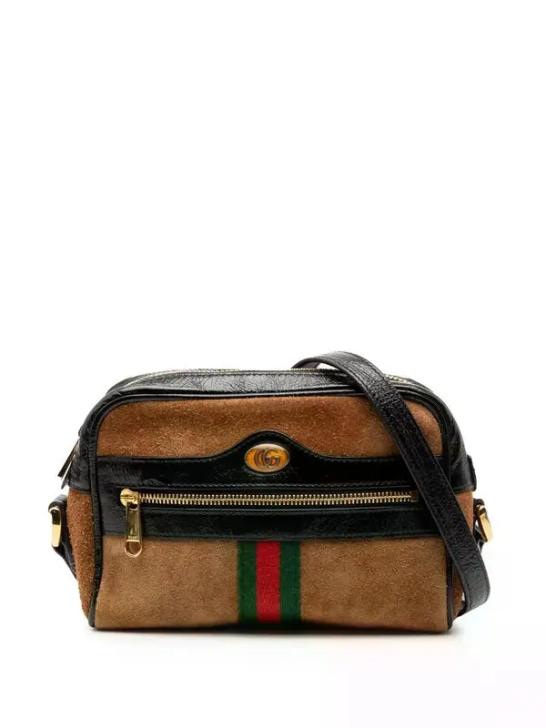 Gucci Ophidia Mini Crossbody Bag - Brown