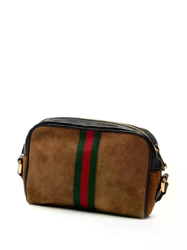Gucci Ophidia Mini Crossbody Bag - Brown