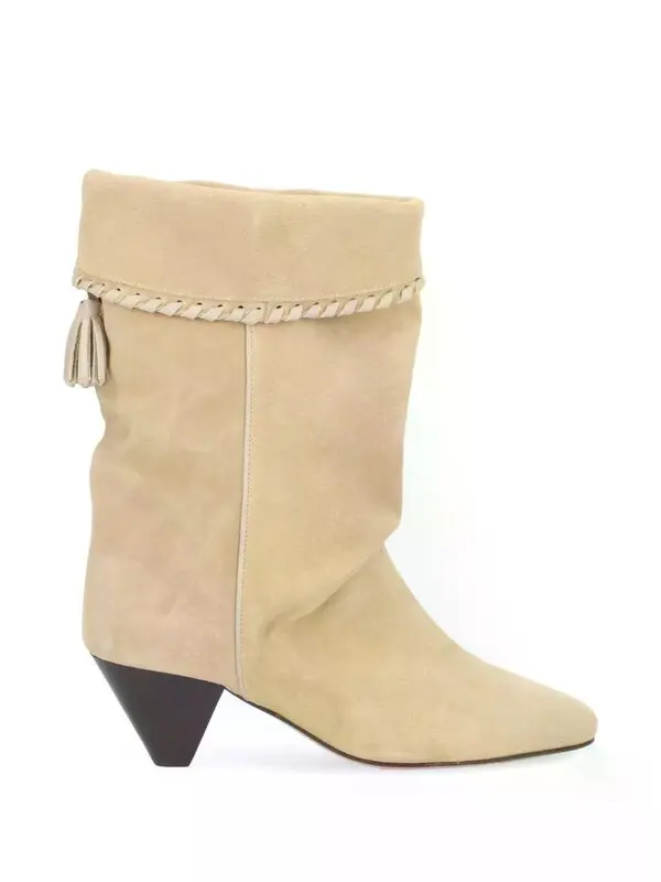 Isabel Marant Étoile Dalby Tassel Boots - Neutrals