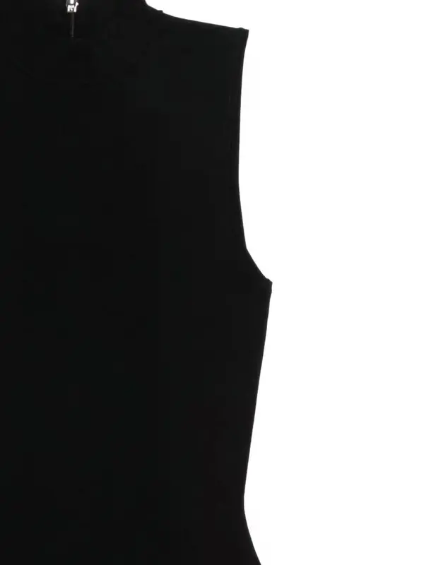 Michael Kors Mock-neck Midi Dress