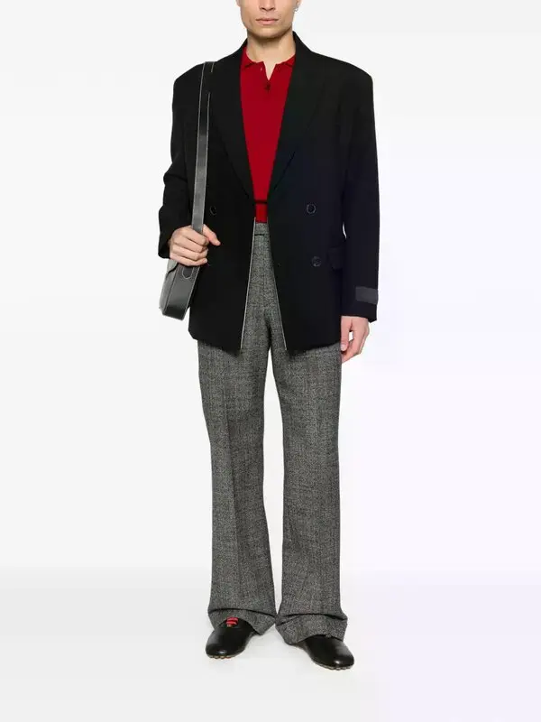 Valentino Garavani Cuffed Hem Trousers