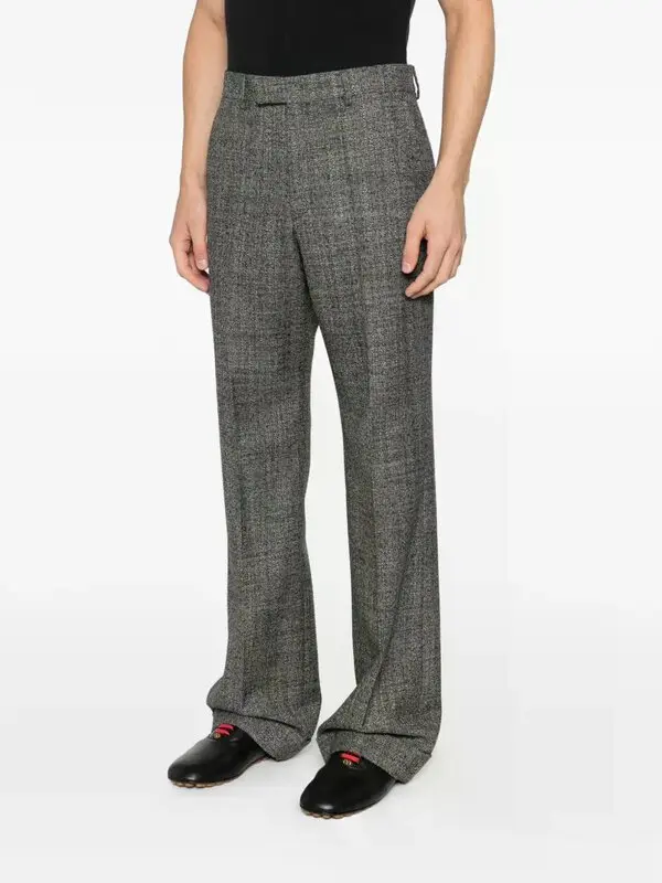Valentino Garavani Cuffed Hem Trousers