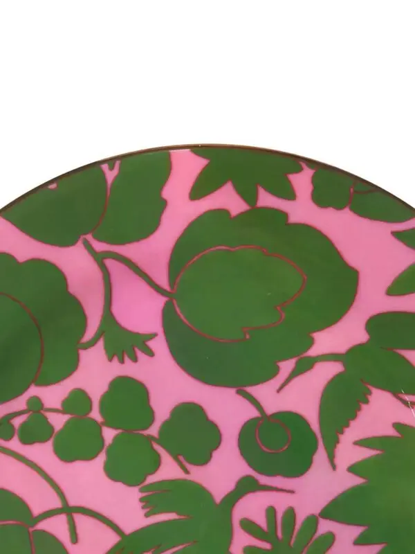 La DoubleJ Floral-pattern Plate
