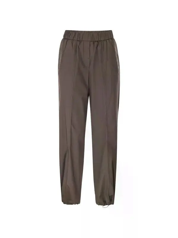 Peserico Elasticated Wide-leg Trousers