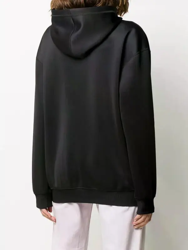Off-White Logo Print Oversized Hoodie