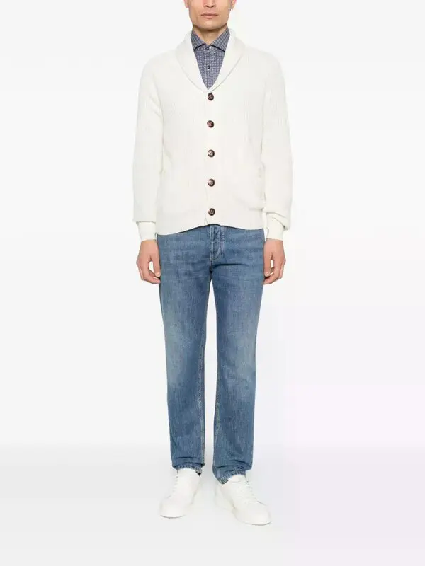 Brunello Cucinelli Geometric-pattern Shirt