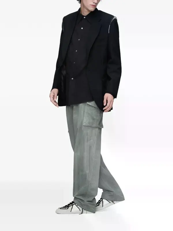 MAISON MARGIELA Cargo Cotton Trousers - Grey