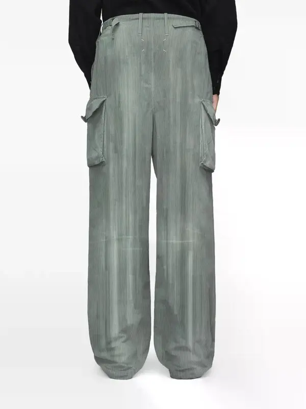 MAISON MARGIELA Cargo Cotton Trousers - Grey