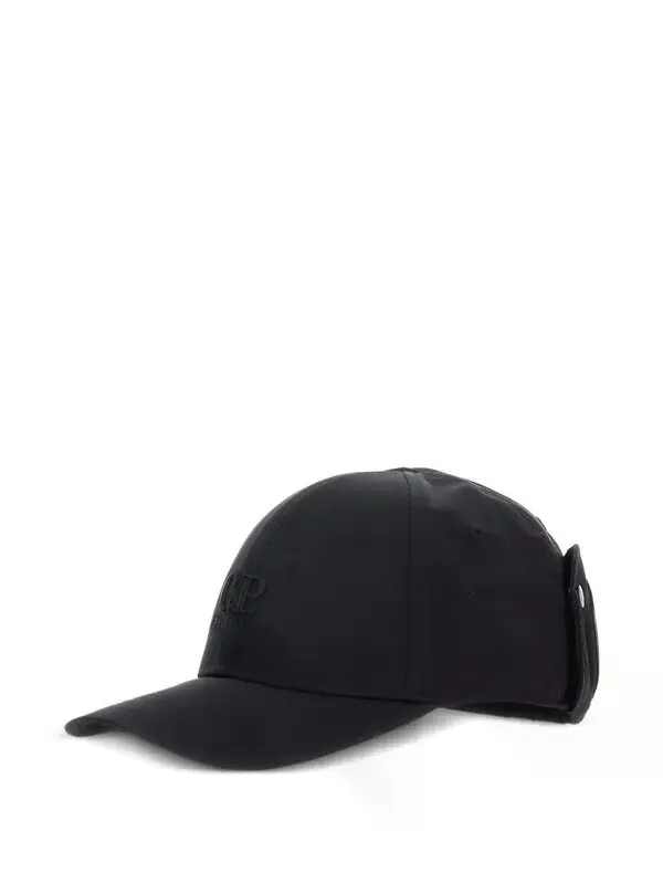 C.P. COMPANY Logo-embroidered Baseball Cap - Black