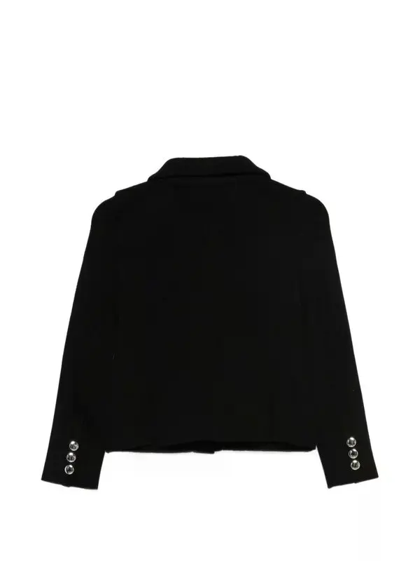 CHARLOTT Pocket Button Jacket - Black